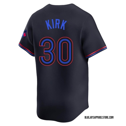 Men's Toronto Blue Jays Alejandro Kirk Limited Black 2024 City Connect ...