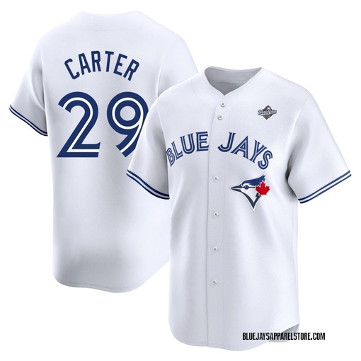 Youth Toronto Blue Jays Joe Carter Limited White Home 2025 World Series ...